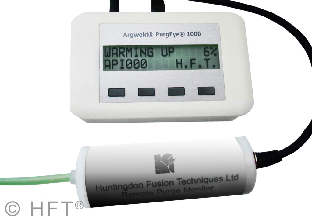 Remote Weld Purge Monitoring - Huntingdon Fusion Techniques HFT®
